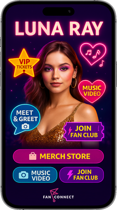 FanConnect - Turn Your Merch Into a Portal